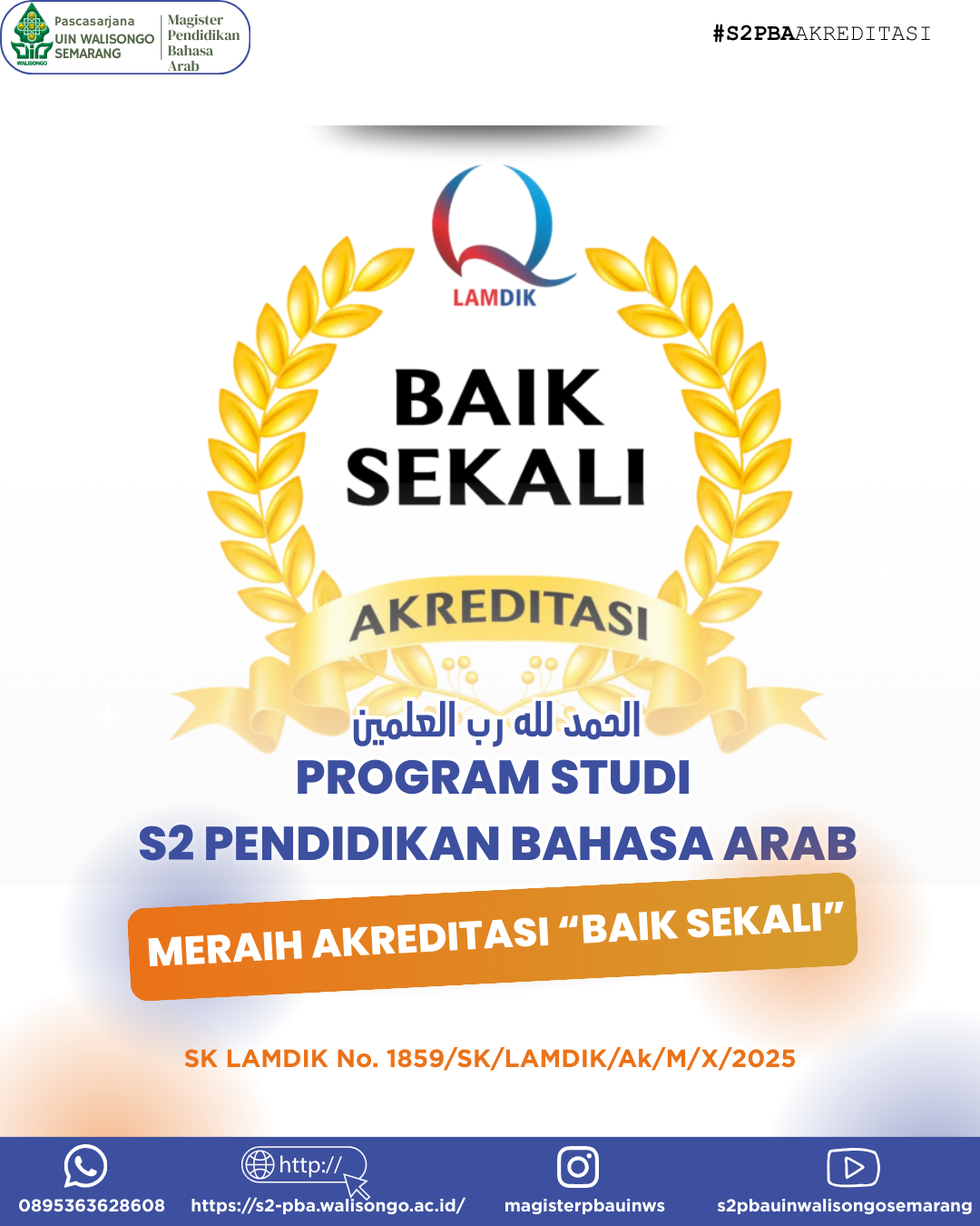 Magister Pendidikan UIN Walisongo Semarang Raih Akreditasi Baik Sekali ...